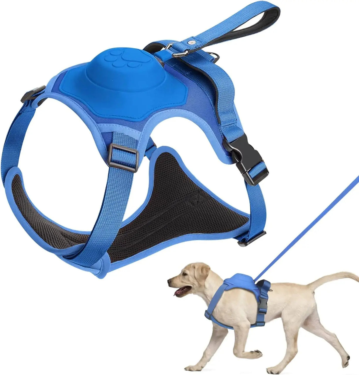 Dog Harness and Automatic Retractable Leash Kit – Impactgifts.io